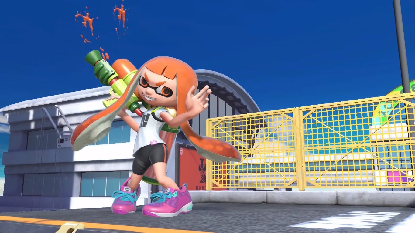 Super Smash Bros Ultimate Inkling Guide How To Play Attack Moves