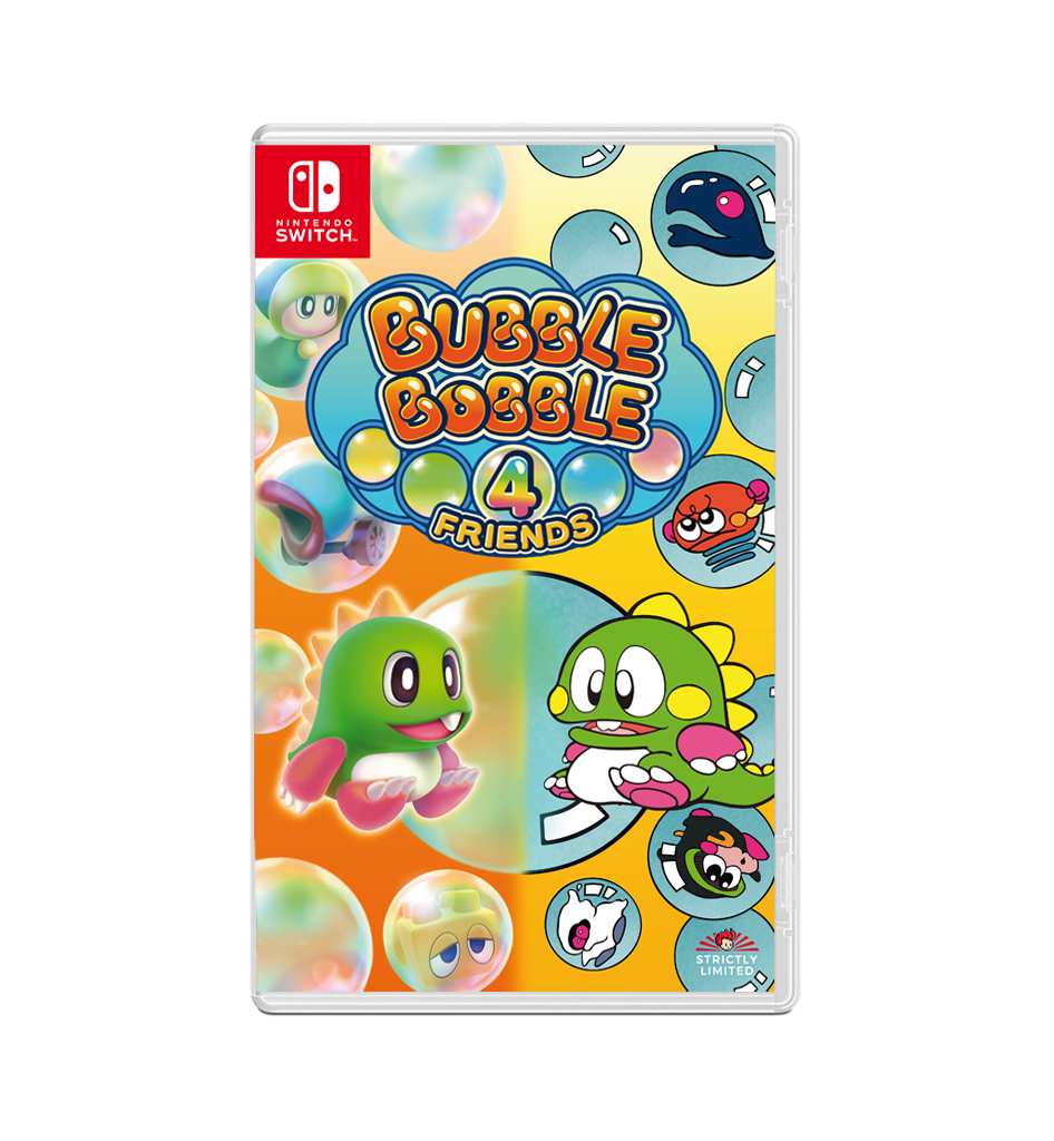 Bubble Bobble 4 Friends Getting Standard, Collector’s Edition for Switch