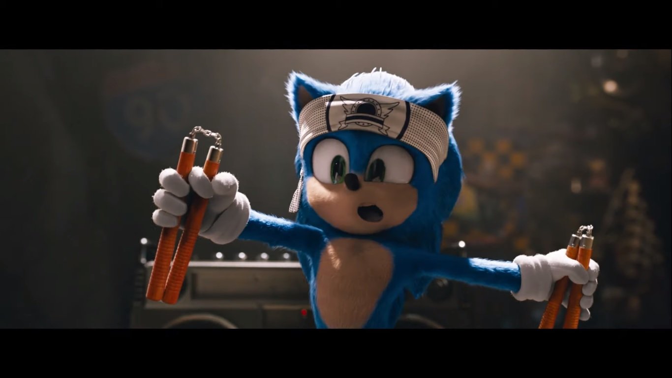 New Sonic The Hedgehog Movie Trailer Reveals Sonic's Redesign