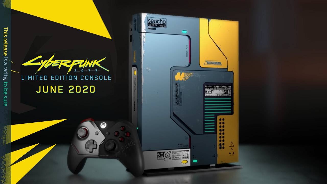 Microsoft has Just Revealed the Cyberpunk 2077 Themed Xbox One X