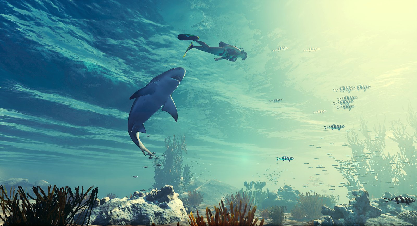 How to Find All Collectibles in Maneater – Landmarks, Caches, Plates