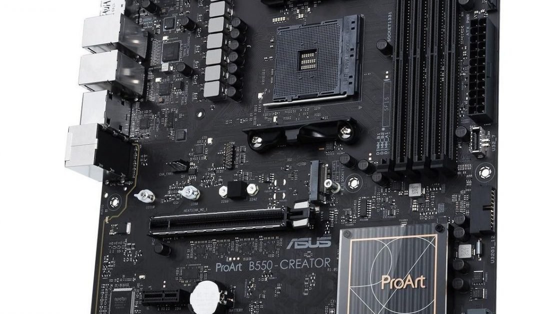 ASUS ProArt B550 Creator is the First B550 Mobo With Thunderbolt 4 Port
