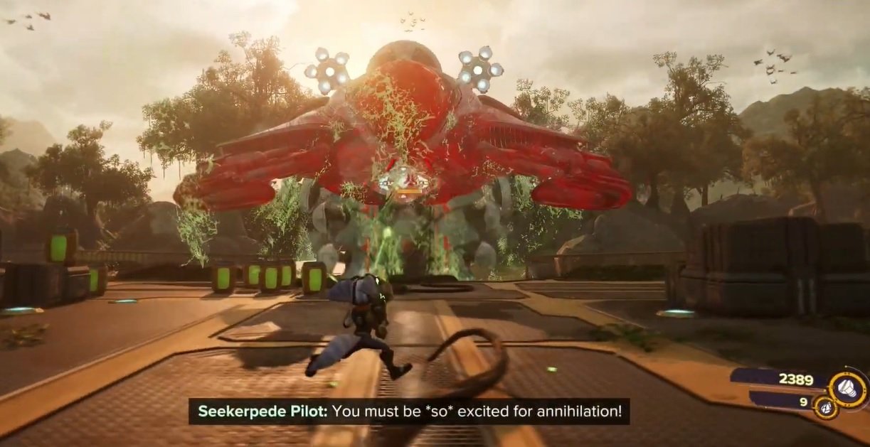 How to Beat Seekerpede in Ratchet & Clank: Rift Apart