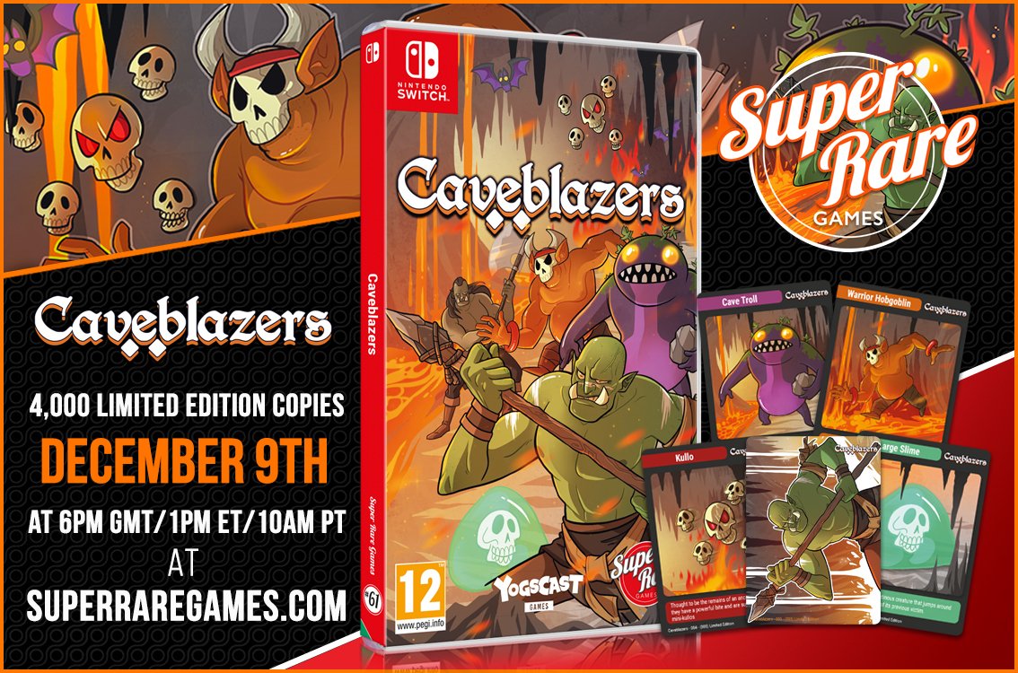 Platformer Caveblazers Getting a Physical Release by Super Rare