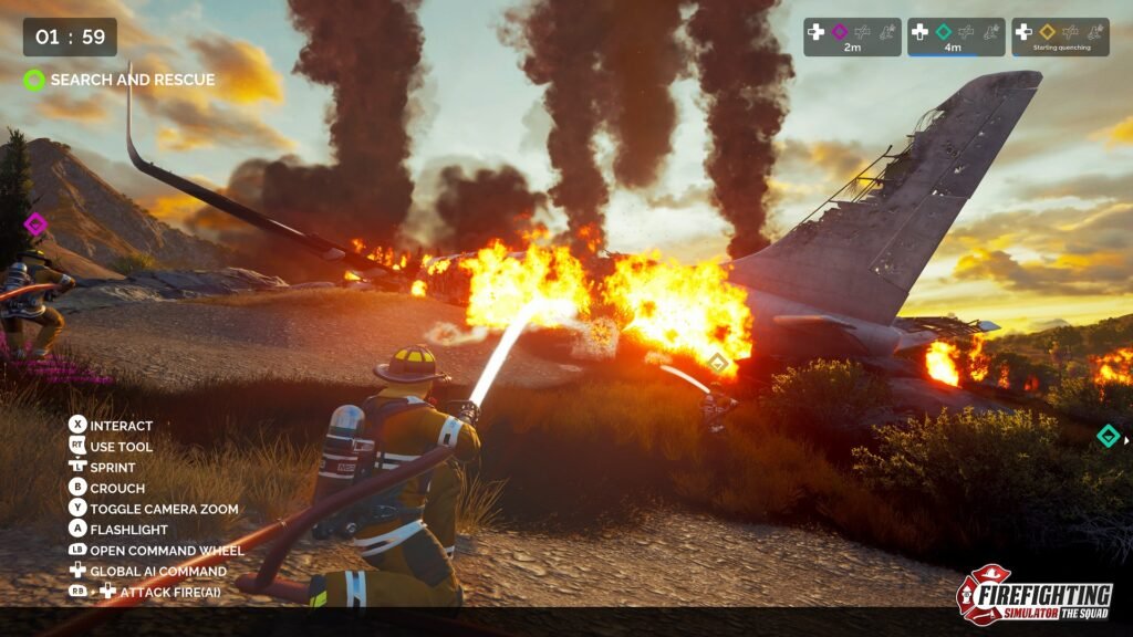 Firefighting Simulator - The Squad Brings Firefighting to Consoles