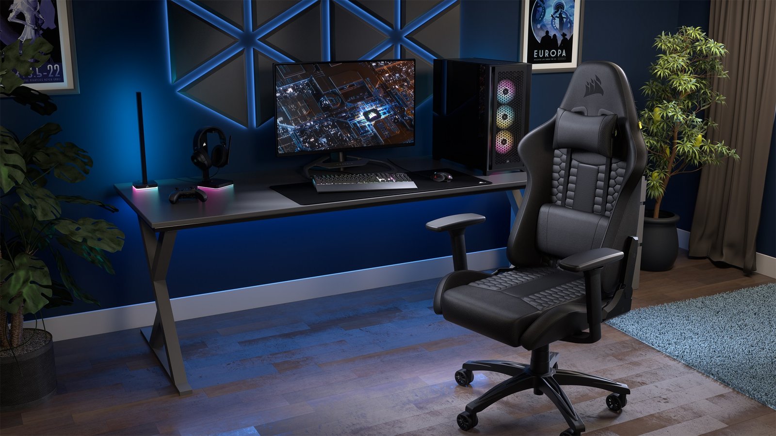 CORSAIR Launches TC100 RELAXED Gaming Chair