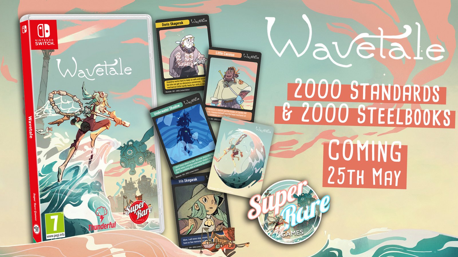 Wavetale is Getting a Physical Release by Super Rare Games