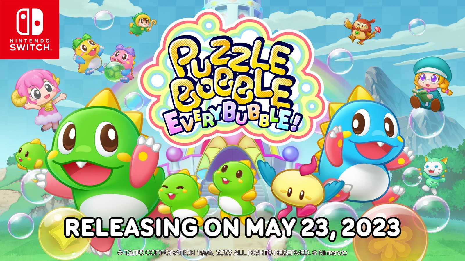 Puzzle Bobble Everybubble! Release Date Set for Next Week