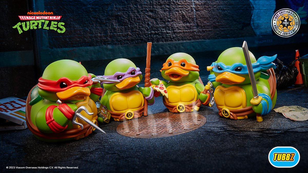 Numskull Designs Reveals New TMNT and Star Trek TUBBZ