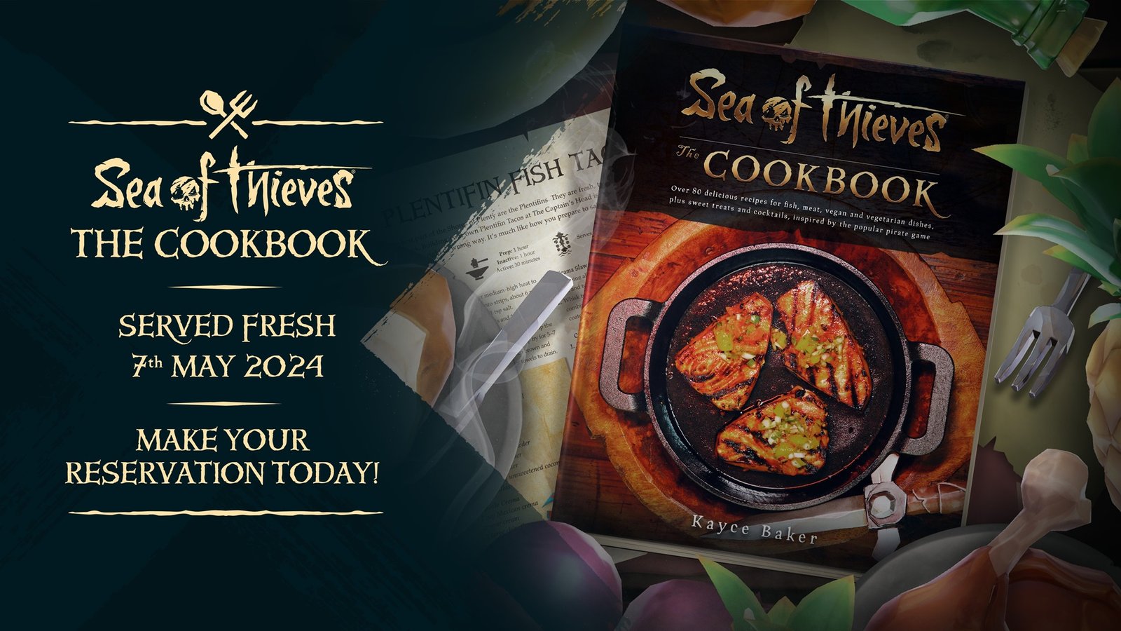 Embark on Culinary Adventure with Sea of Thieves: The Cookbook
