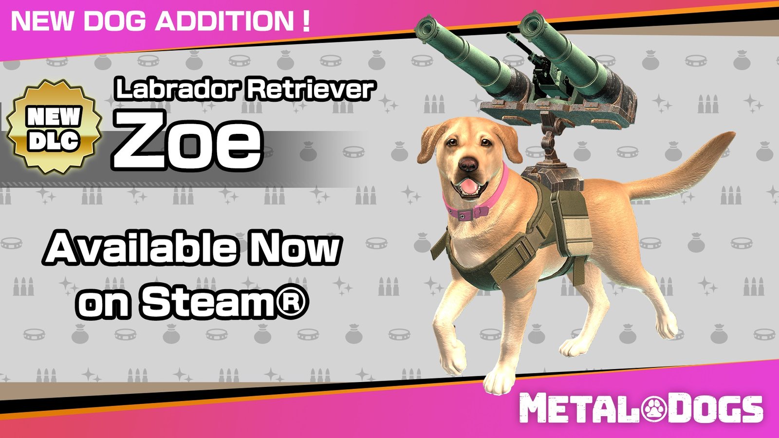 New Labrador Retriever Joins the Pack in Metal Dogs DLC Update