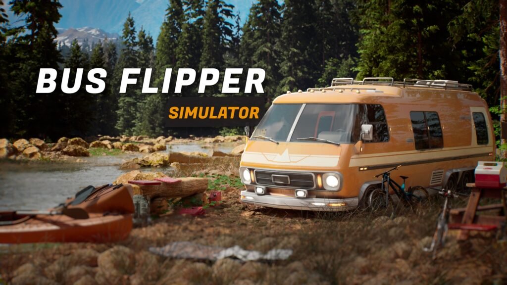 Restore Old Buses and RVs in Bus Flipper: Renovator Simulator