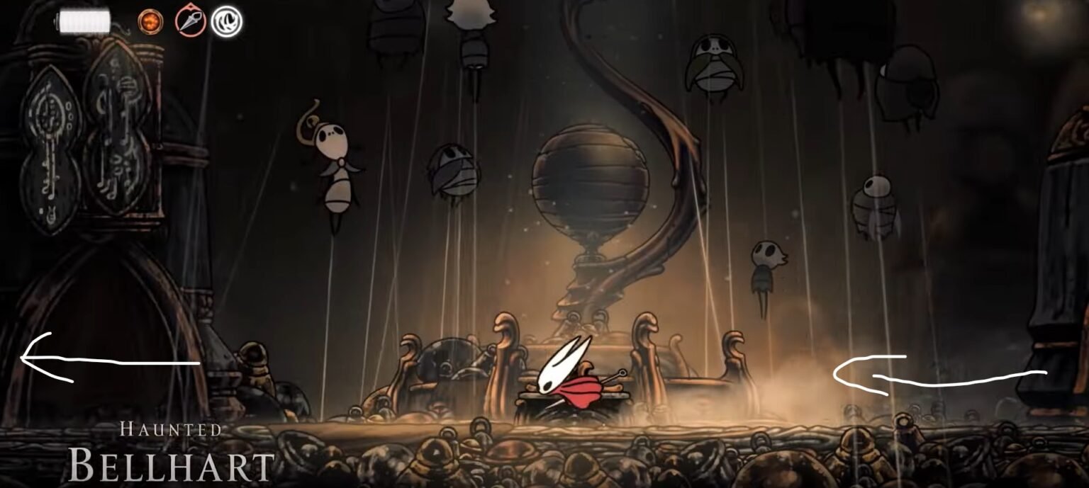 Hollow Knight: Silksong Bellhart and Shellwood Map Guide
