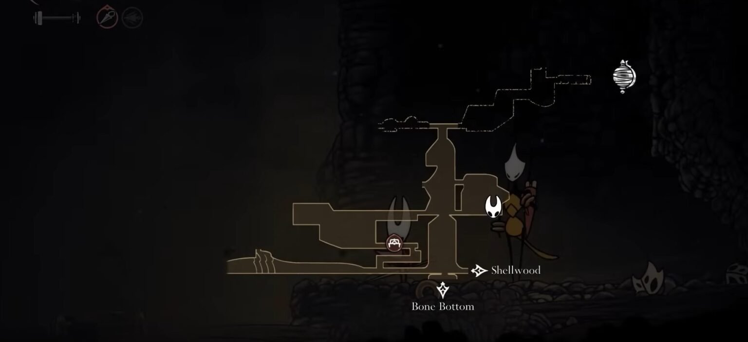 Hollow Knight: Silksong Blasted Steps Map Guide | GamesHedge
