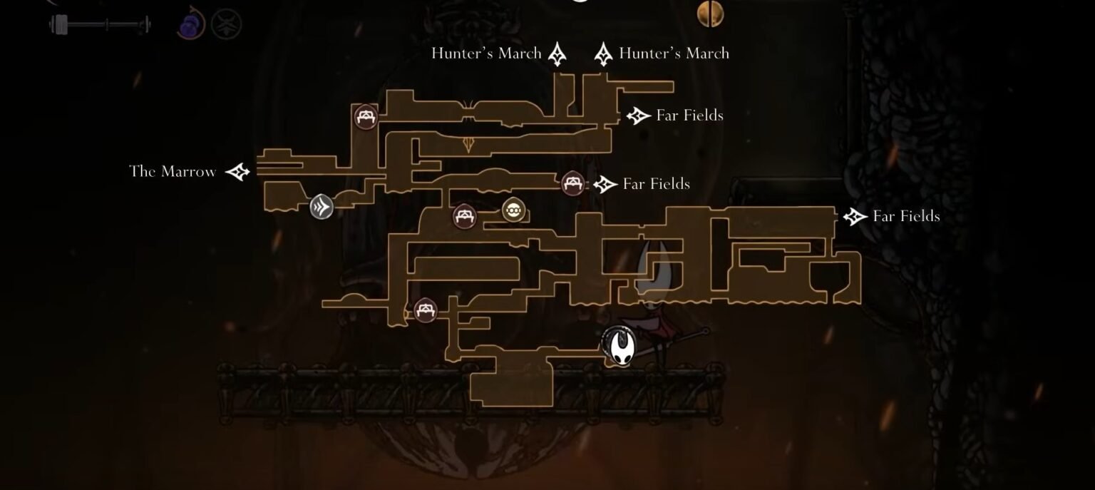 Hollow Knight: Silksong The Abyss Map Guide | GamesHedge