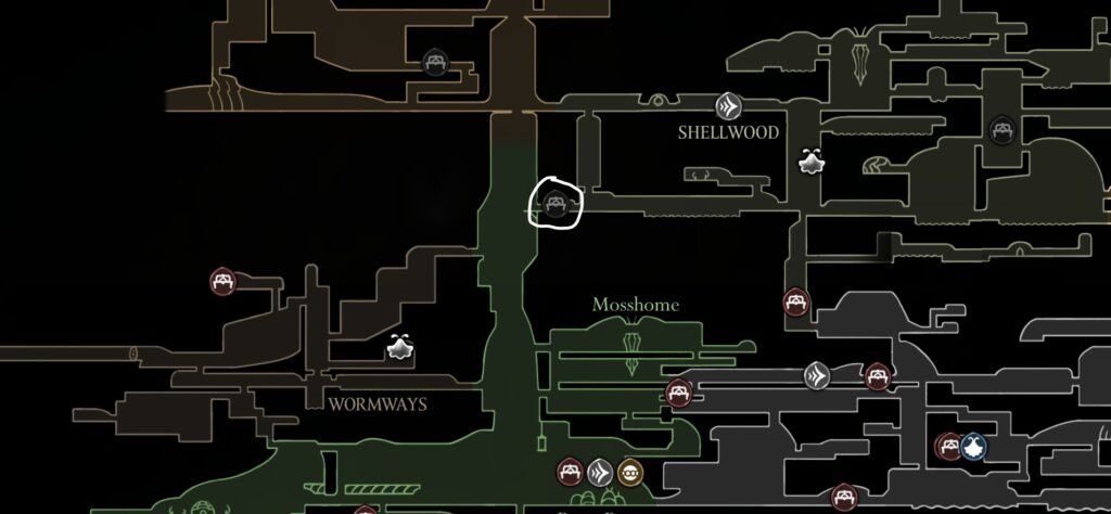 Hollow Knight: Silksong Wormways Map Guide | GamesHedge