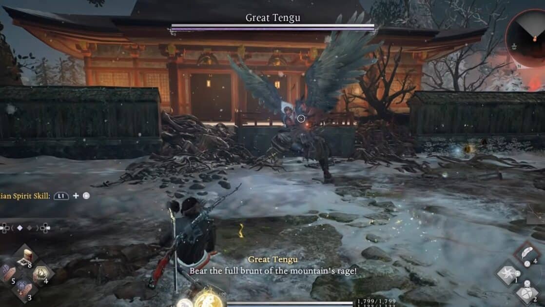 Nioh 3 Great Tengu Boss Battle Guide - How to Defeat