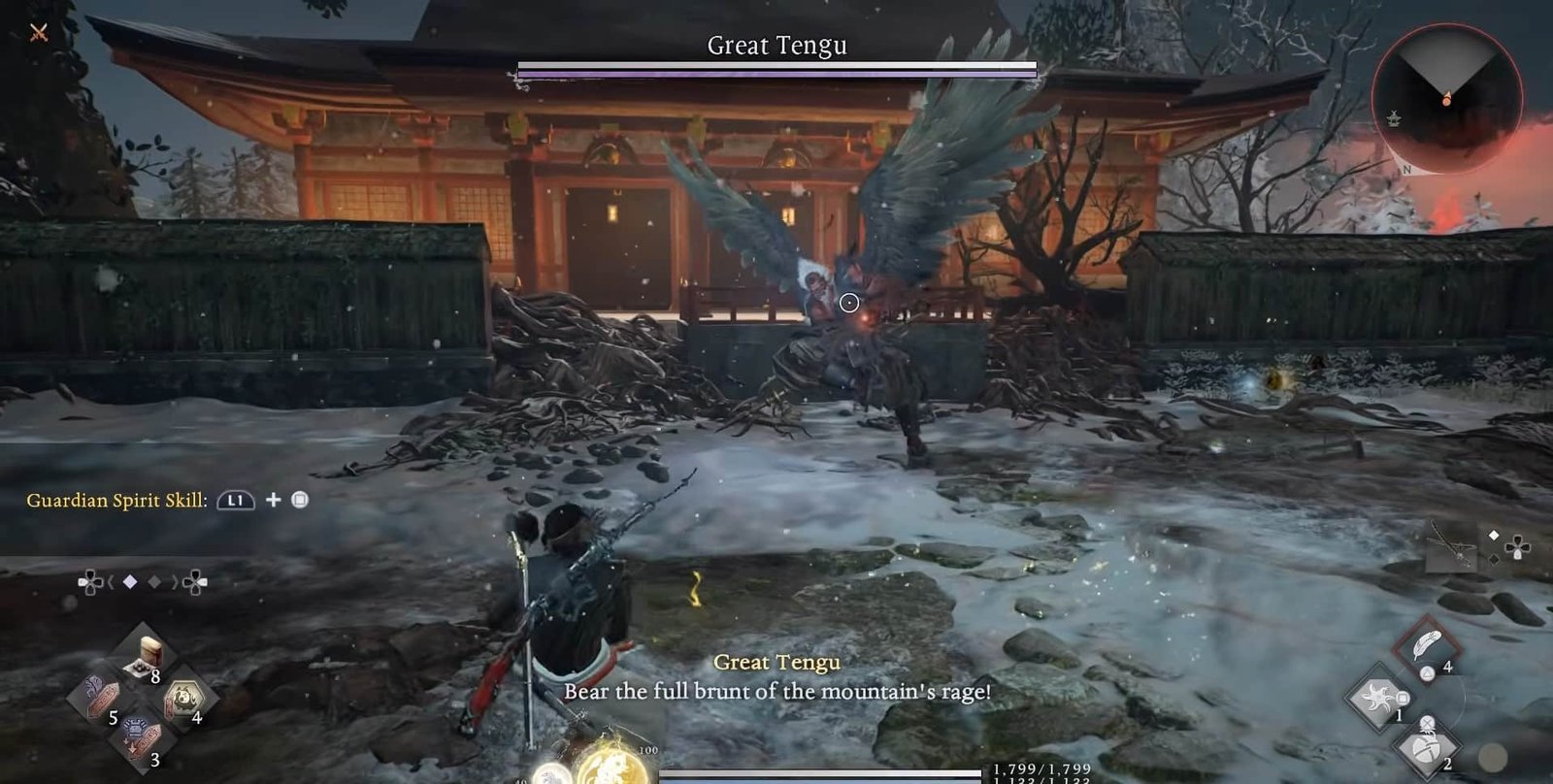 Nioh 3 Great Tengu Boss Battle Guide - How to Defeat