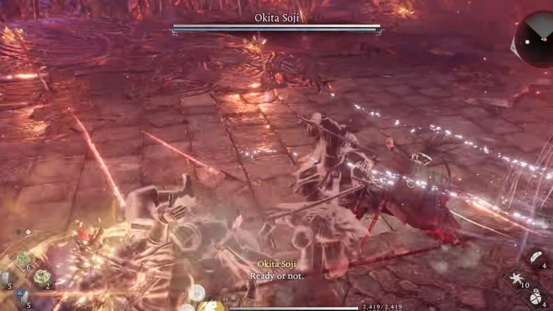 Nioh 3 Okita Soji Boss Battle Guide - How to Defeat