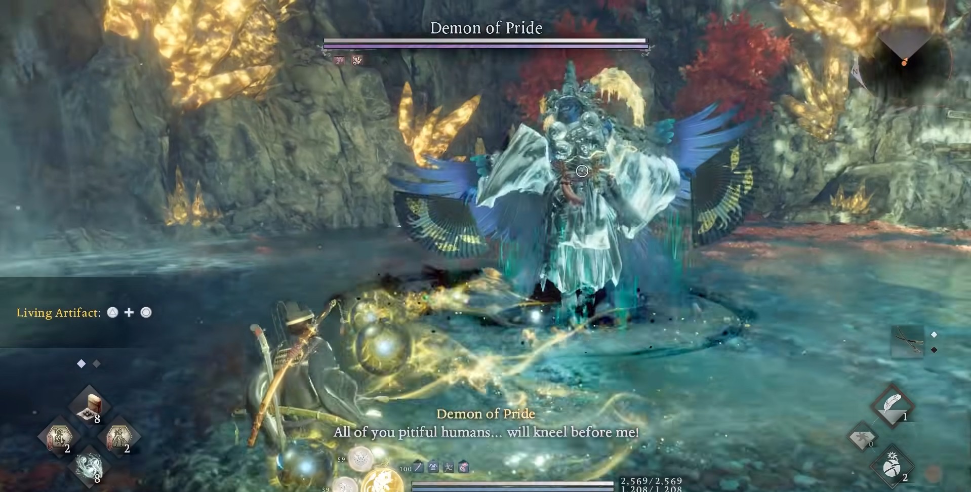Nioh 3 Demon of Pride Boss Battle Guide - How to Find, Defeat