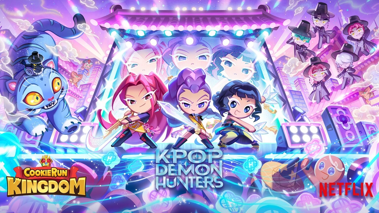 Limited Time Event Brings KPop Demon Hunters into CookieRun: Kingdom