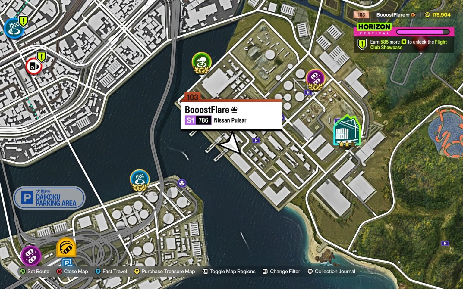 Forza Horizon 6 Tokyo City Region Treasure Hunt – Treasure Chest Location
