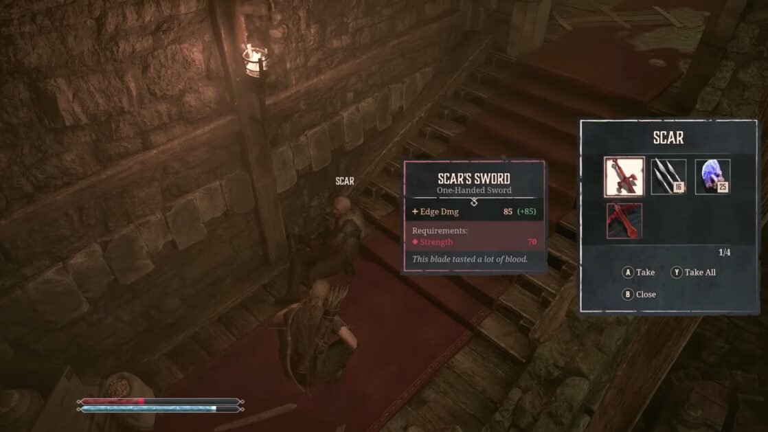How to Get Scar's Sword in Gothic 1 Remake – Best One-Handed Sword Guide